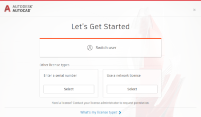 Autodesk Change License Type