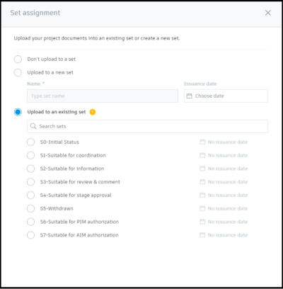 Assigning Status Codes as Sets in BIM 360