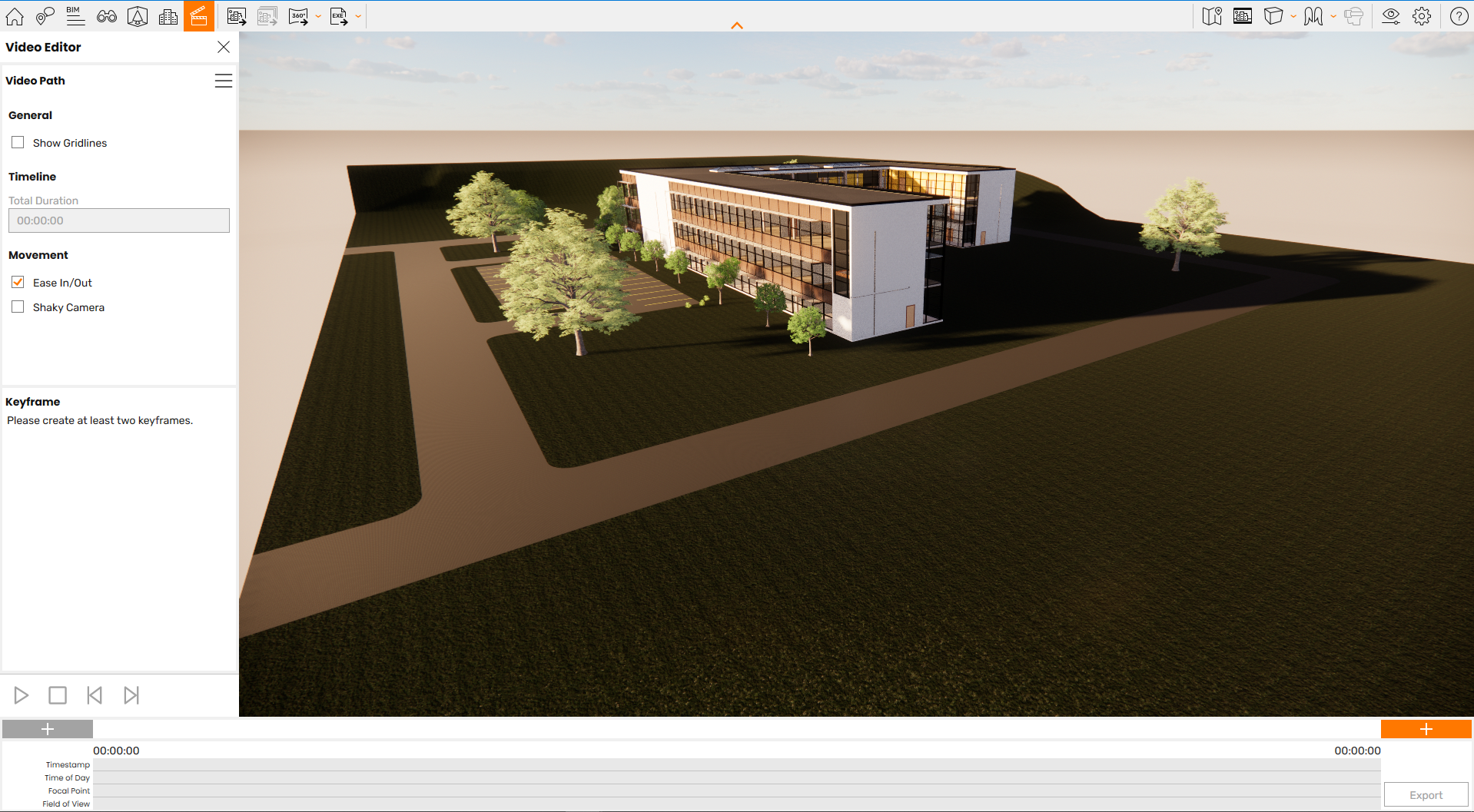 Create Revit Enscape Flythrough