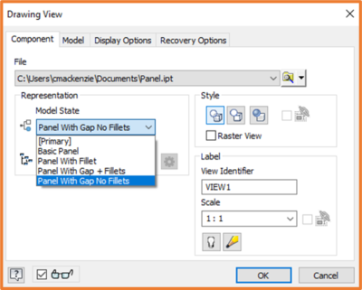 Inventor Model States