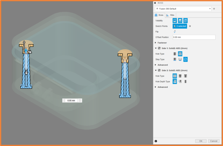Fusion 360 Plastic Part Modelling