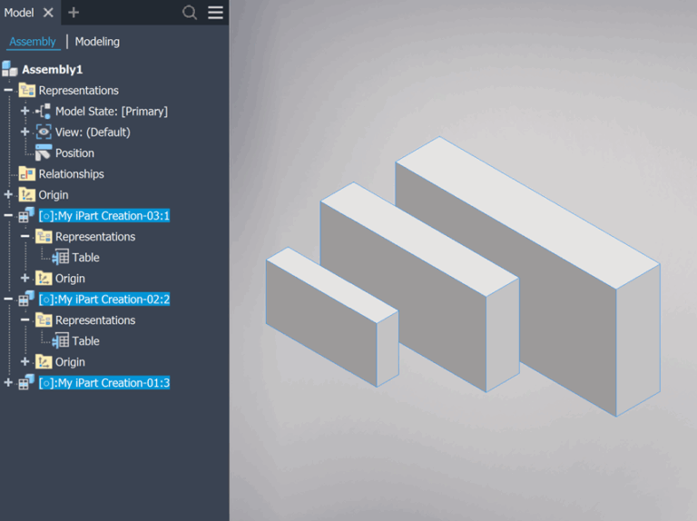 Autodesk Inventor - How to Create an iPart