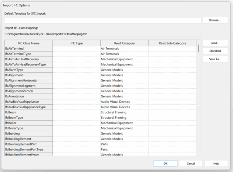 Opening IFC vs Linking IFC in Autodesk Revit 2026